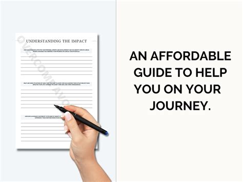 Overcome Avoidance Workbook Self Esteem Setting Boundaries Therapy