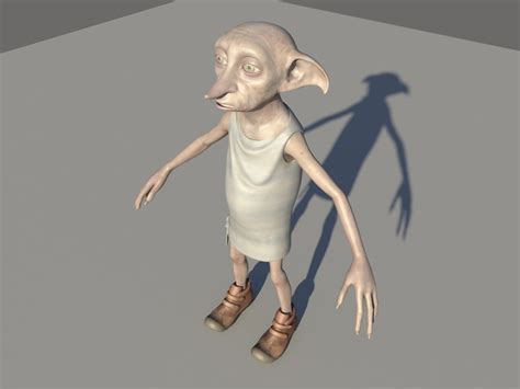 Dobby 3d Model Flatpyramid