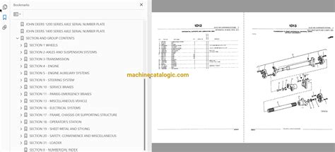 Hitachi Lx100 2lx120 2 Wheel Loader Parts Catalog