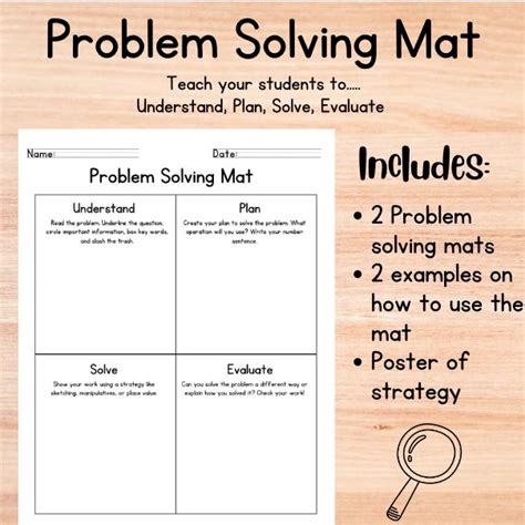 Problem Solving Mat Upse Strategy Problem Solving Strategies Problem