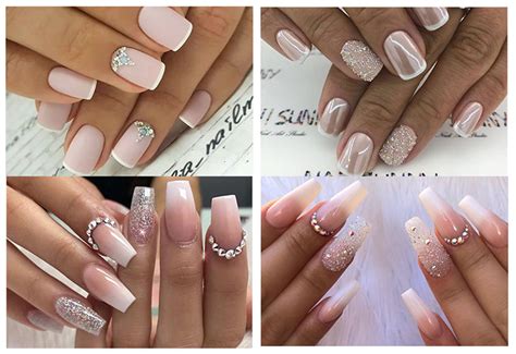 French Manicure Designs For Weddings French Tip Nail Designs To Try