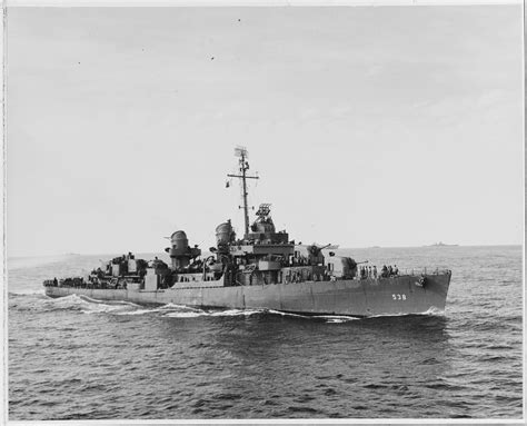 5760 X 4666 Uss Stephen Potter Dd 538 Underway In The Pacific 2 May