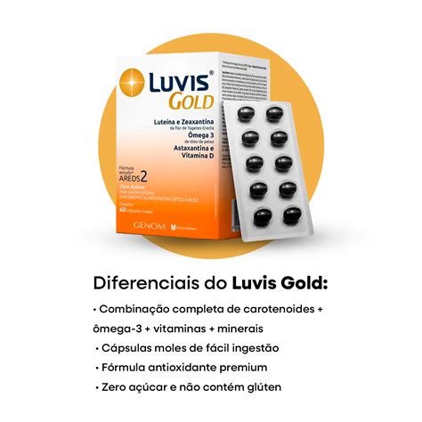 Luvis Gold 60 Cápsulas Moles Farmácia De Manipulação E Drogaria Danielli