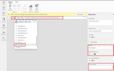 チュートリアル power bi レポートを使用して予測を視覚化する microsoft fabric microsoft learn
