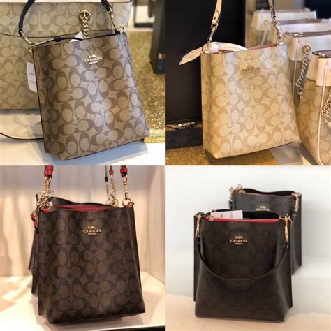 Coach Mollie Bucket Mini ขนาด 85 นิ้ว รุ่นใหม่🌟 มีหลายสี Shopee Thailand