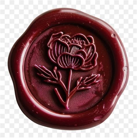 Png Elegant Floral Wax Seal Free Png Rawpixel