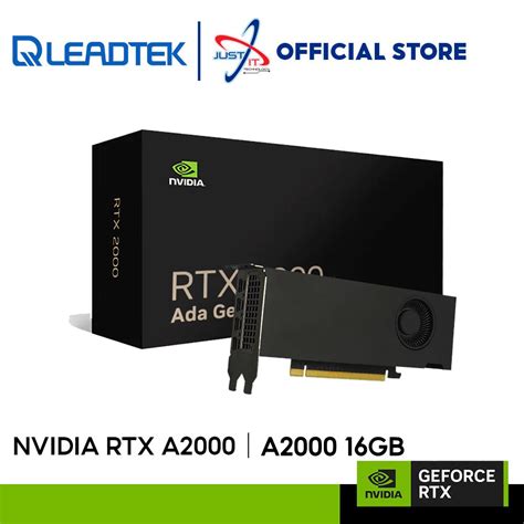 Leadtek Nvidia Quadro Rtx 2000 Ada 16gb Ddr6 128bit Graphics Card