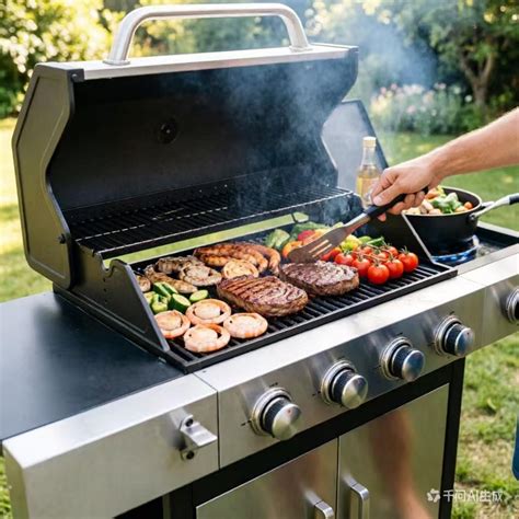 Labolata Outdoor Grills Gas And Charcoal Grill Combo