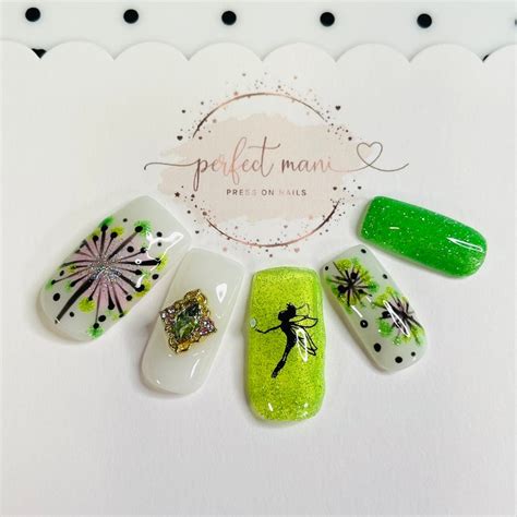 Tinkerbell Nails Etsy