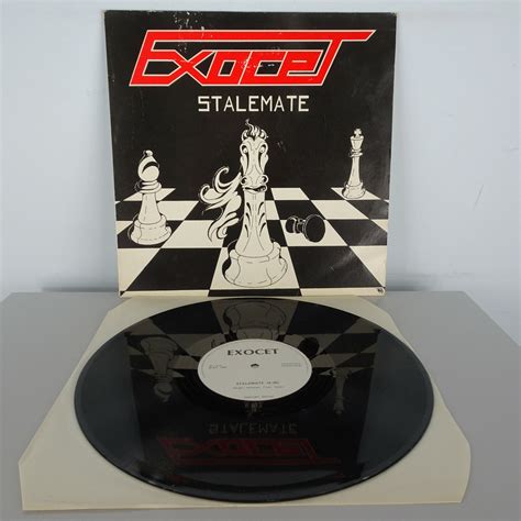 Exocet Stalemate 12 Exo1ps 1986 Rare Nwobhm Heavy