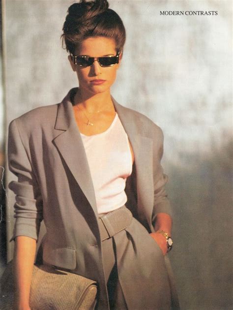 Vogue March 1987 Fashion Gone Rouge 80s Fashion 1980s Fashion
