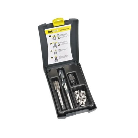 Loksert Thread Repair Kit Key Locking Thread Inserts Plain Stainless