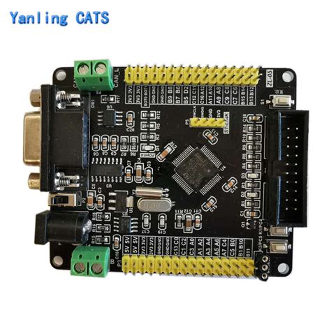 placa de desarrollo stm32 arm cortex m3 stm32f103rb rct6 con rs232 can