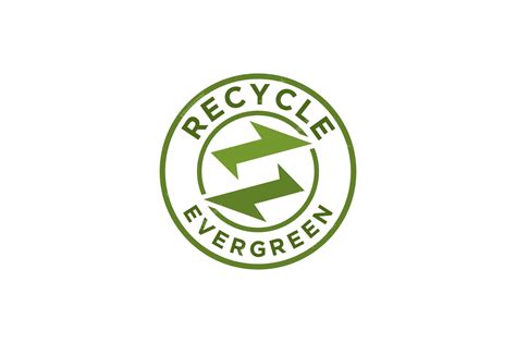 Premium Vector Repeat Recycle Logo Design Icon Symbol Evergreen