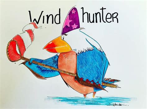 Wind Hunter R Sketches