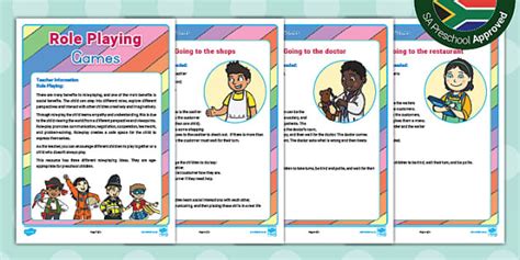Preschool Social Skills Role Playing