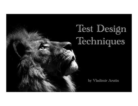 Test Design Techniques Pdf Operating Systems Computer Software And Applications