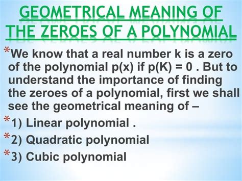 Maths Polynomials Pptx Physics Science