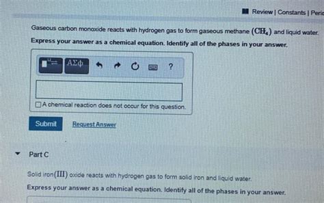 Solved Part A Solid Leadii Sulfide Reacts With Aqueous
