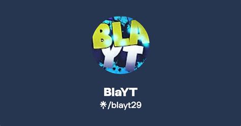 Blayt Twitch Linktree