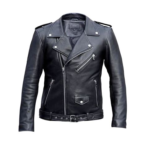 G Eazy Biker Black Real Leather Jacket Zing Apparel