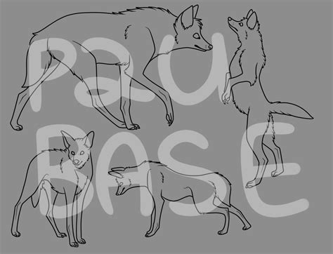 Cheap Maned Wolf P2u Points Base By Parasiteangel On Deviantart