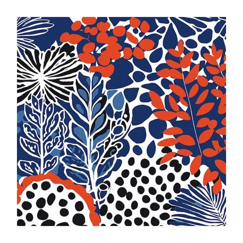 Premium Vector Colorful Trendy Textile Pattern