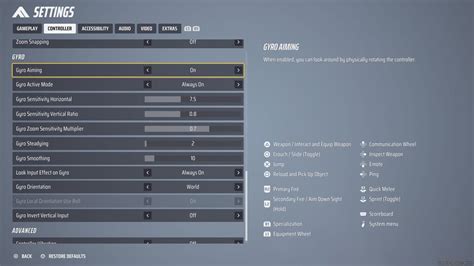 Love That Gyro Aim Is Added Thank You Devs Solid Foundation But A