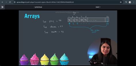Arrays Part 1 Shradha Dis Lecture Srishti Shukla Posted On The