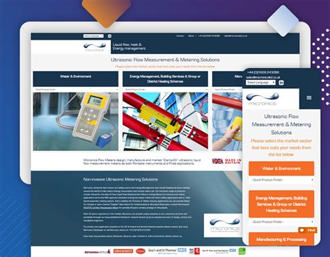 Micronics Flow Meters Manufacturer Of Flow Meters Behance