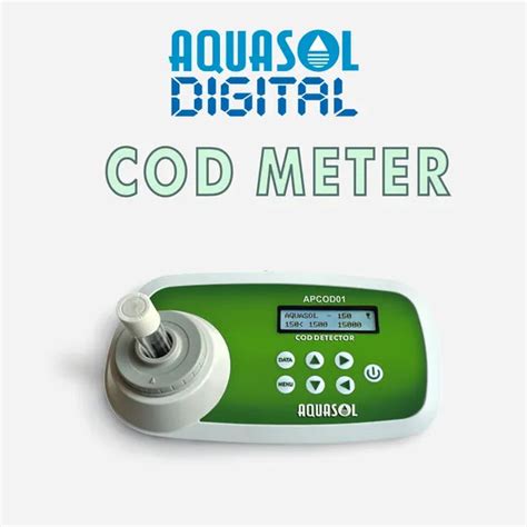 Cod Meter Digital Aquasol Cat No Apcodo1 Range 0 15000 Ppm