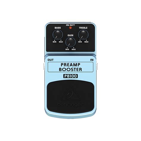 Behringer Preamp Booster Pb100 Pedal Musicians Friend