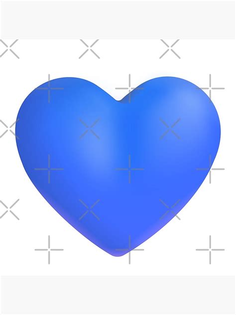 Blue Heart Emoji Images At Pamela Drake Blog