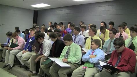 Beginning Ttbb Choir Rehearsal Fall 2012 Part I Youtube