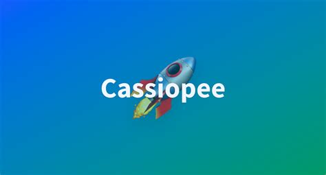 Cassiopee A Hugging Face Space By Saaey