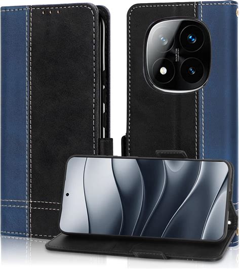Seahai Coque Pour Xiaomi Redmi Note 14 Pro 5g Poco X7 5g Élégant Mirror Smart View Standing