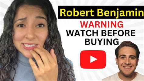 Robert Benjamin Youtube Mentorship Program Course Review Is It Worth