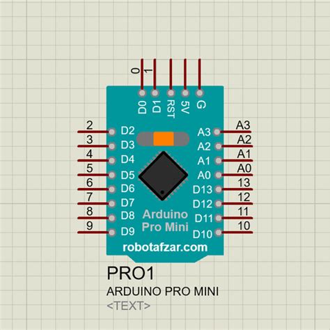 کتابخانه پروتئوس ماژول Esp32 Nodemcu ربات افزار