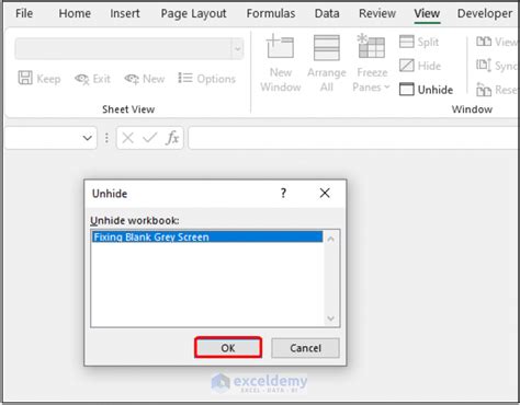 [fixed ] Excel File Opens Blank Grey Screen 7 Working Solutions