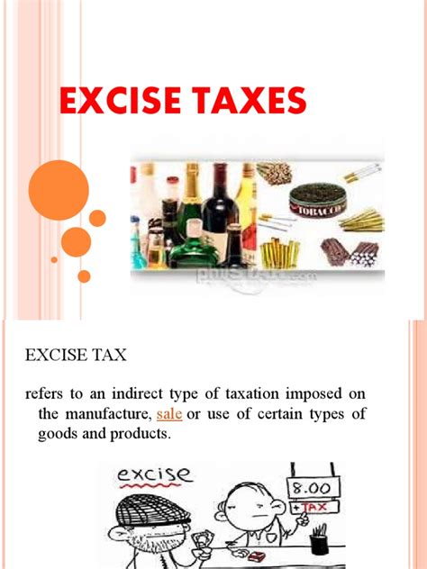 Excise Tax Examples Watson Media