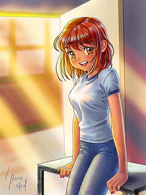 Artstation Lívia How To Draw Manga Hair Tutorial