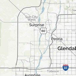 Sun City Az Sun City Arizona Map And Directions Mapquest Sun City Sun City West Arizona Map