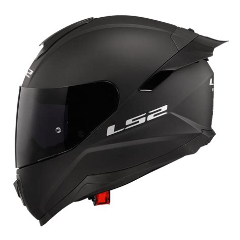 Ls2 Ff802 Flash Solid Black Matt Helmet Moto Central