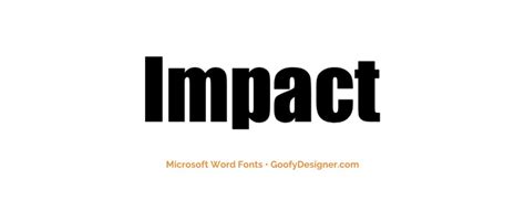 25 All Time Best Fonts In Microsoft Word