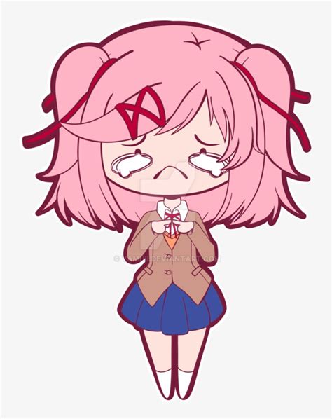Download Clipart Free Bean Drawing Kawaii Embarrassed Natsuki