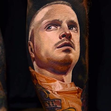 Jesse Pinkman Tattoo Stencil