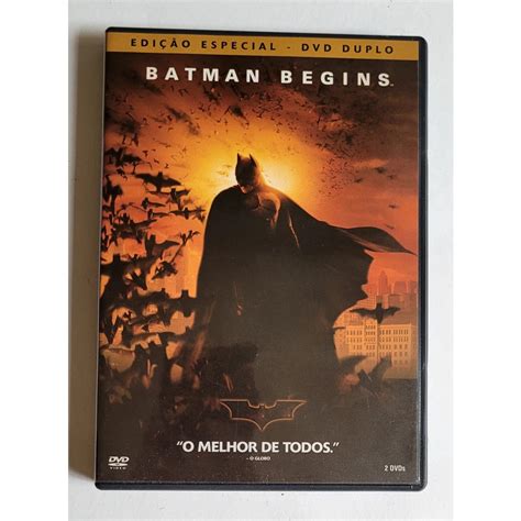 Batman Begins Dvd Shopee Brasil