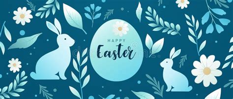 Happy Easter Background Golden Egg Decoration Greeting Card Vector