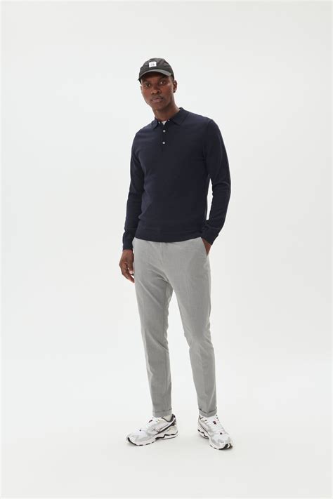 Maliam Trousers In Smoked Pearl Colour