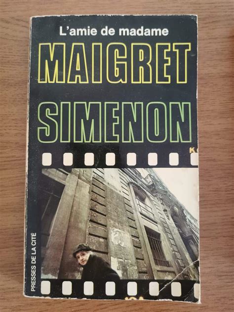 Lamie De Madame Maigret Georges Simenon 9782258000766 Books